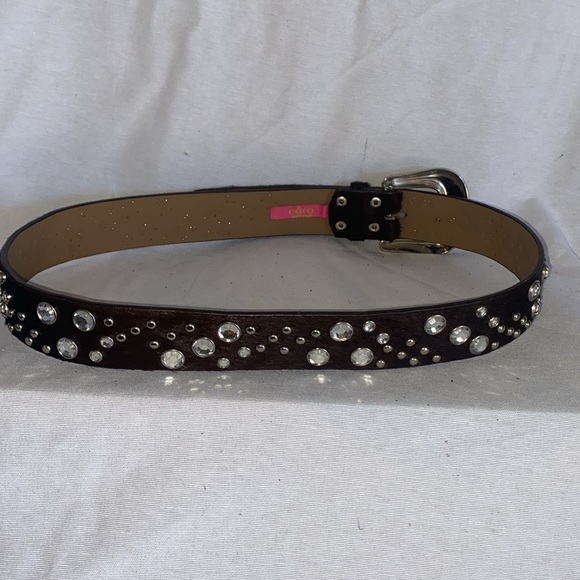 cara newyork | Accessories | Cara New York Brown Mohair Belt With ...